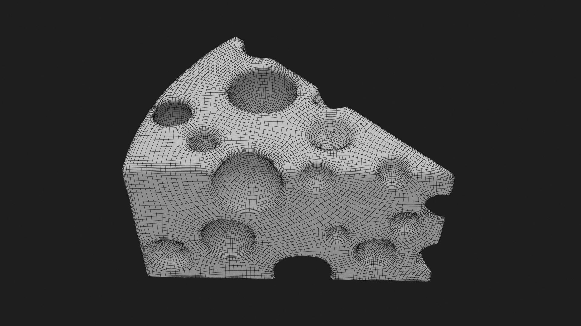 Stylized Triangle Cheese 3D - TurboSquid 2309158
