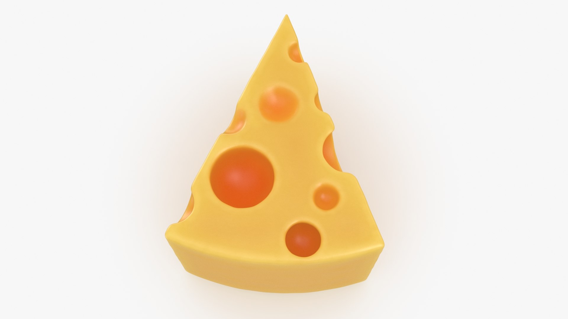 Stylized Triangle Cheese 3D - TurboSquid 2309158