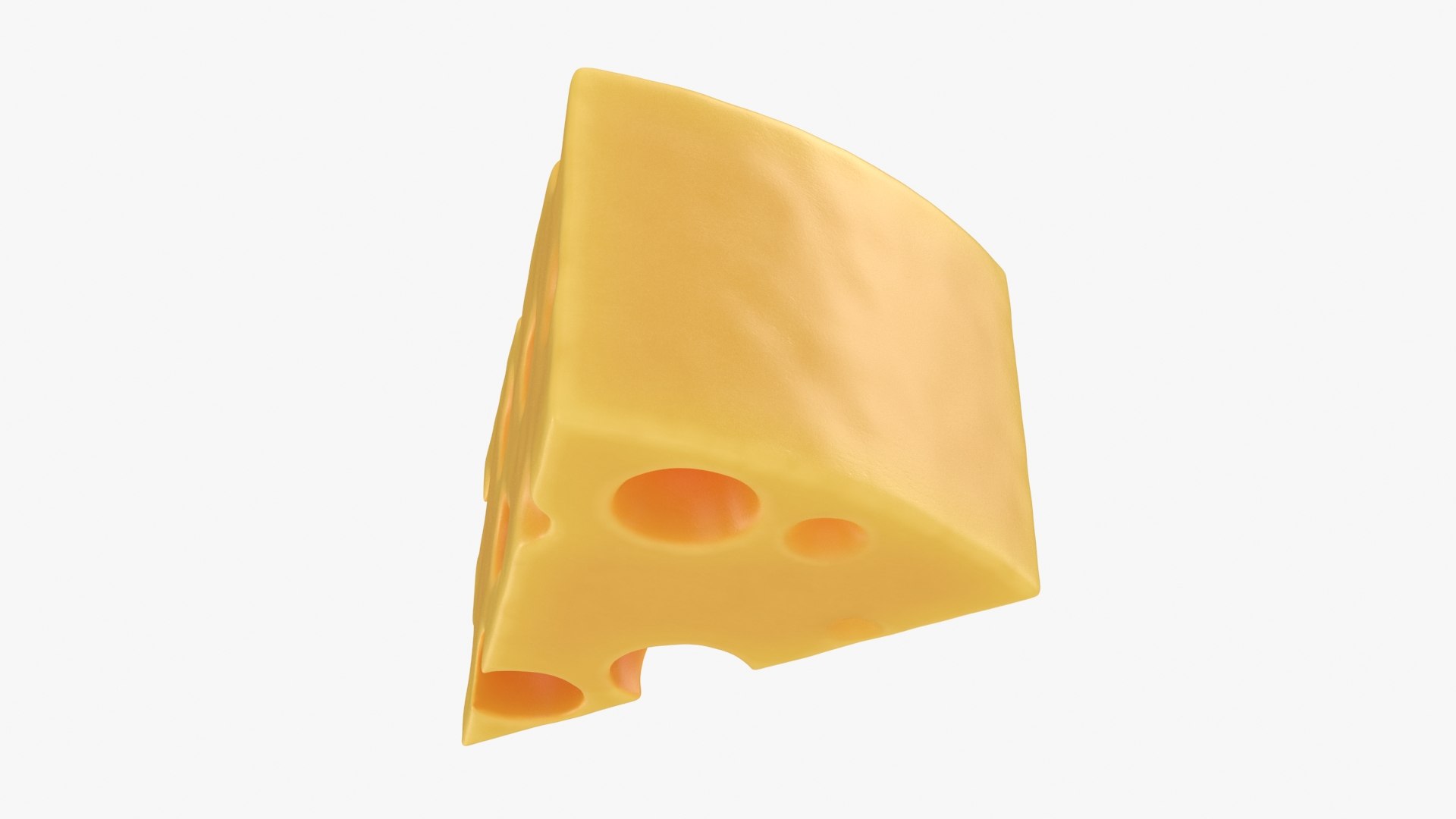 Stylized Triangle Cheese 3D - TurboSquid 2309158