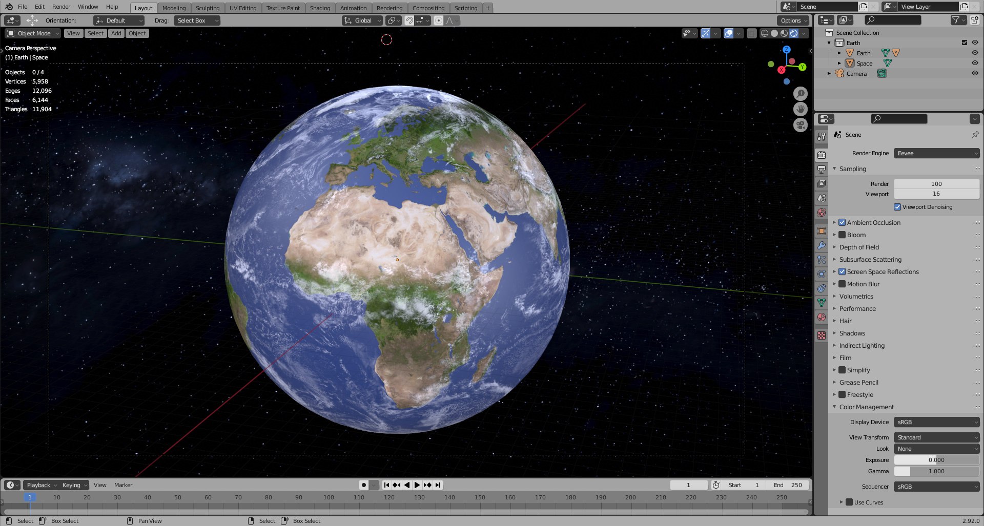 Earth Planet 8K 3D Model - TurboSquid 1726809