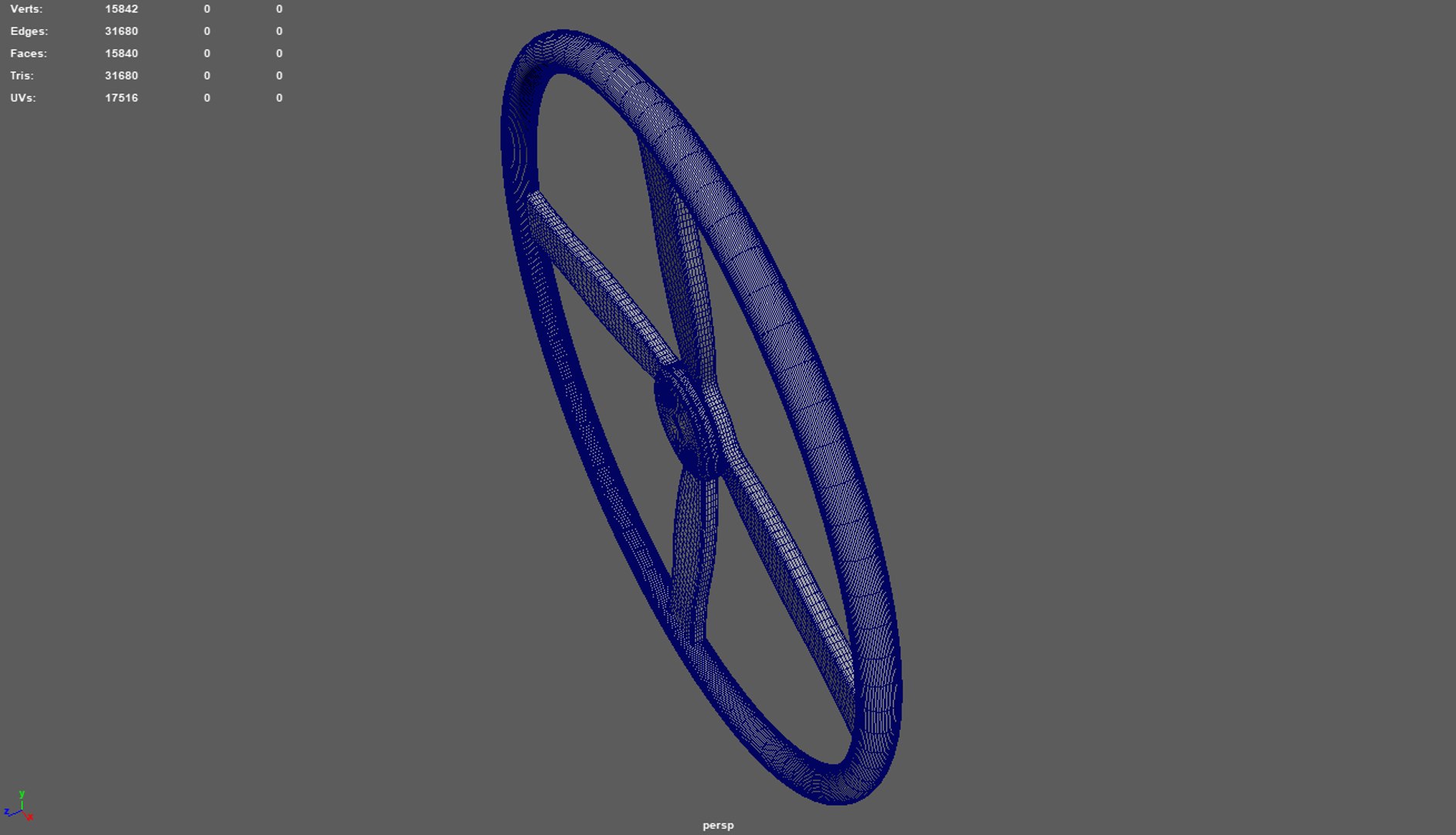 Steering Wheel Car 06 3D Model - TurboSquid 2212015