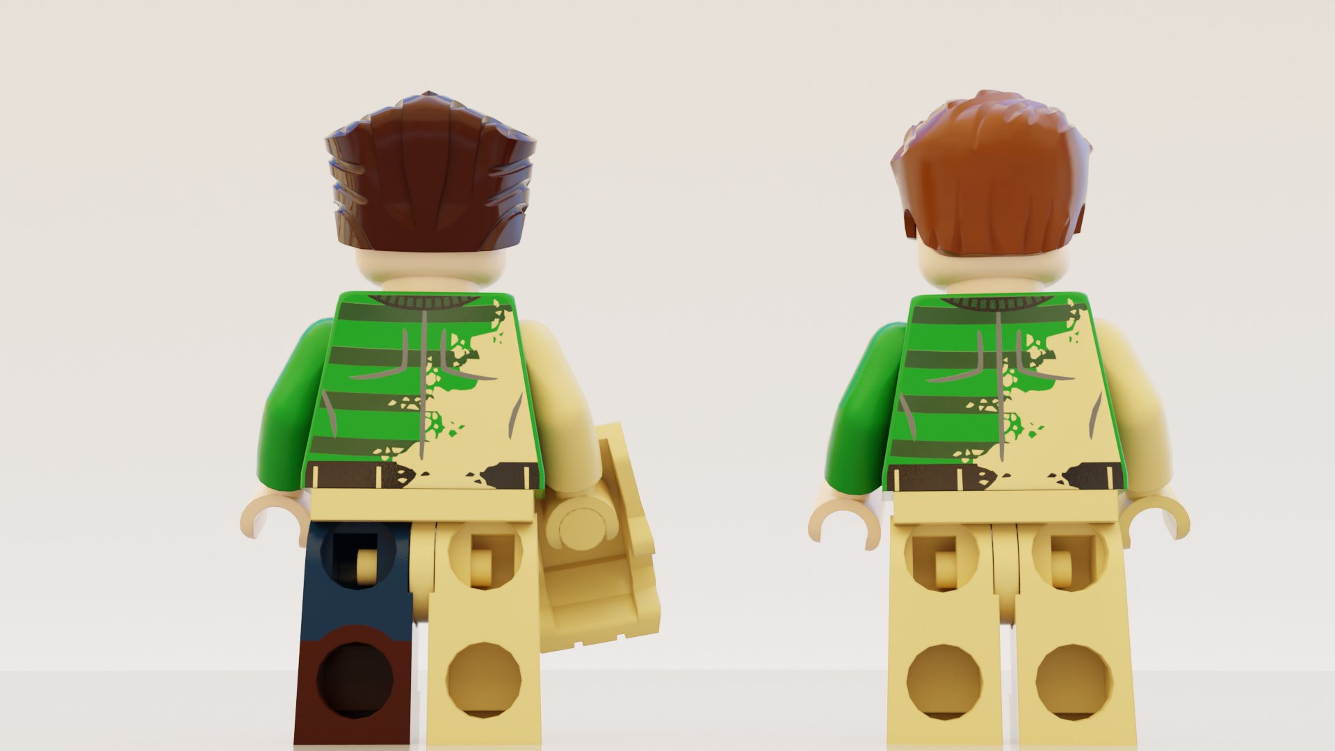 Lego Sandman and Mysterio mini pack 3D model - TurboSquid 1988343