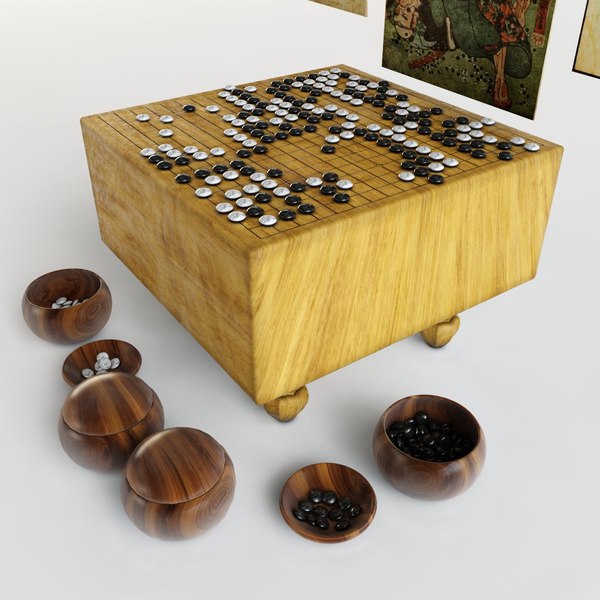 3D board baduk | 1148294 | TurboSquid