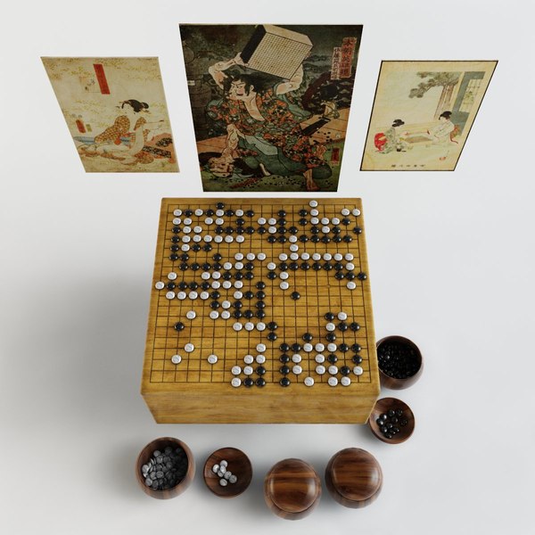 3D board baduk | 1148294 | TurboSquid