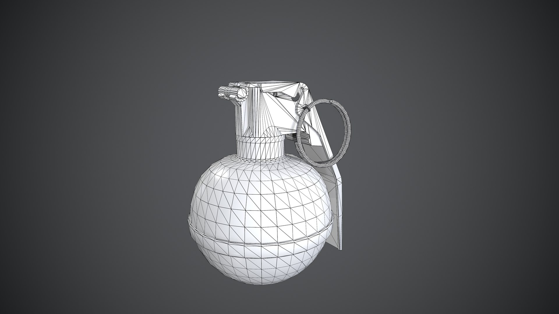 Low-poly Grenades 3D Model - TurboSquid 1644831