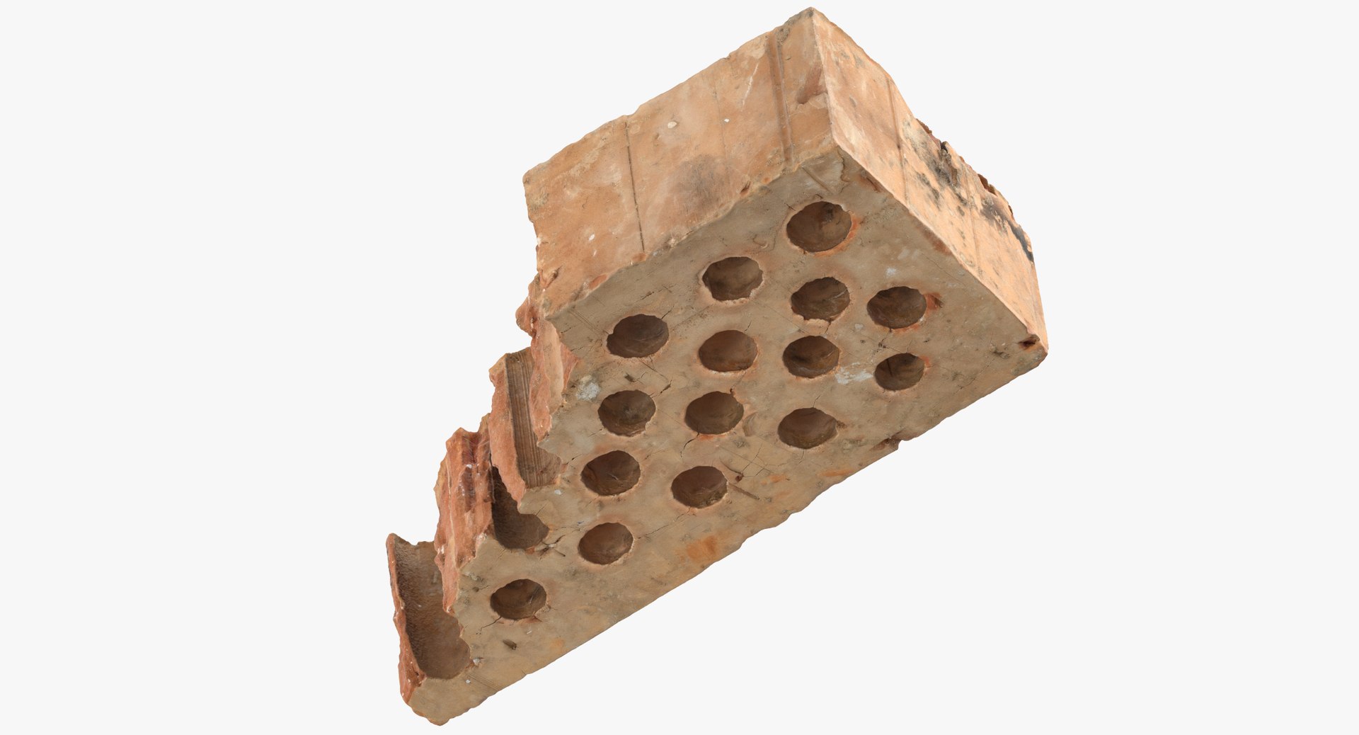 3D Broken Brick 04 Model - TurboSquid 1418765