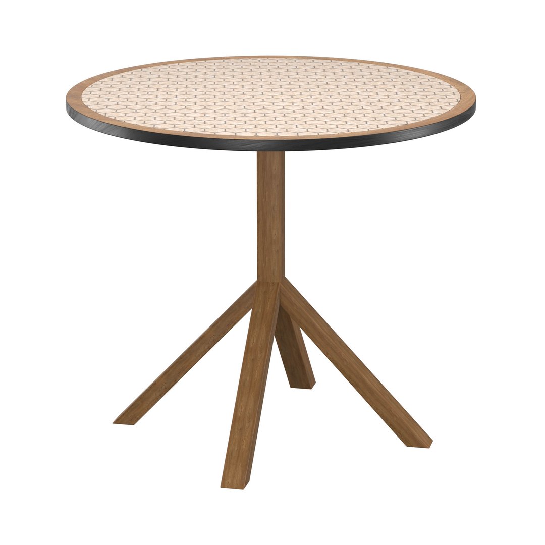 AZTEC ROUND TABLE 3D Model - TurboSquid 1917058