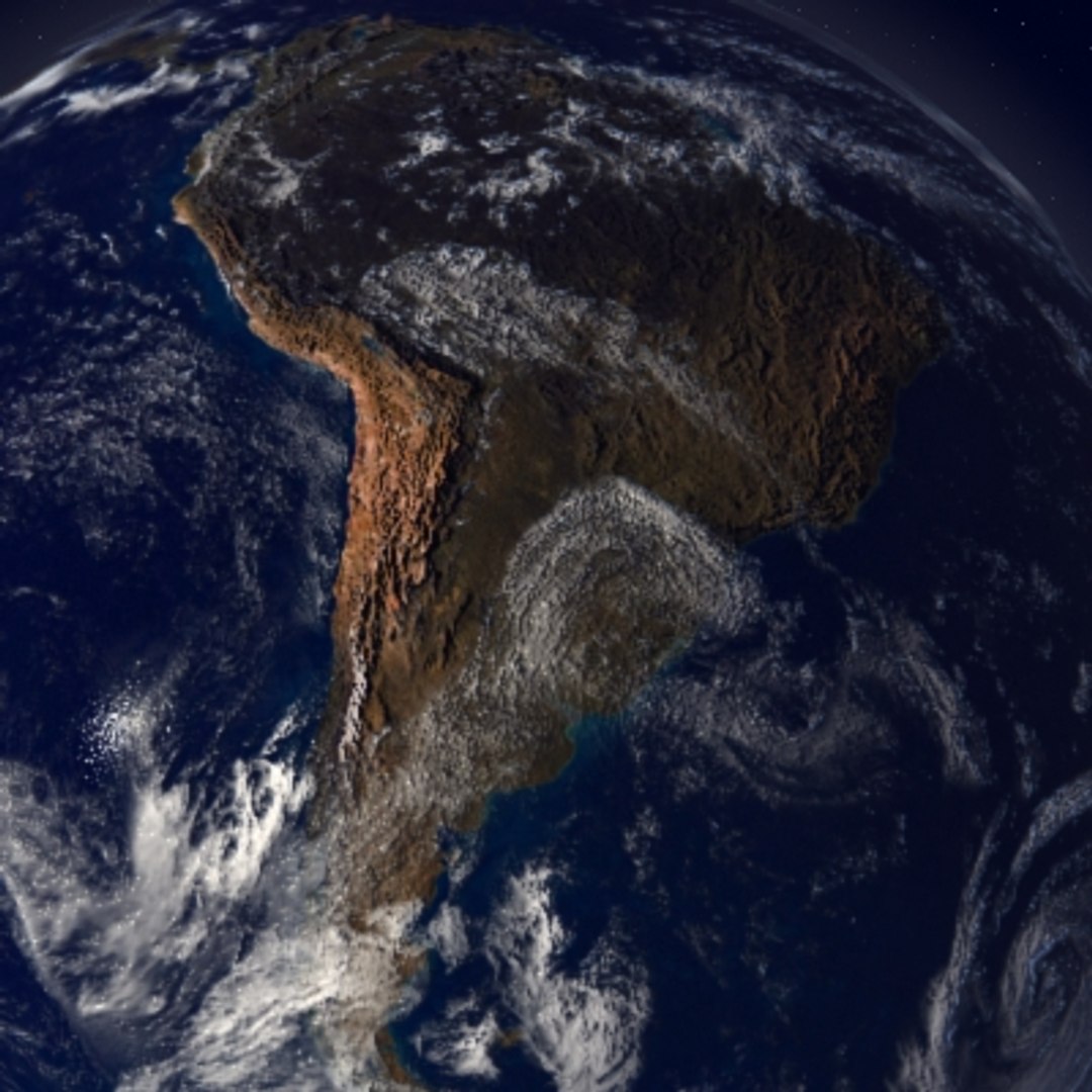 Earth Animation 3d Model