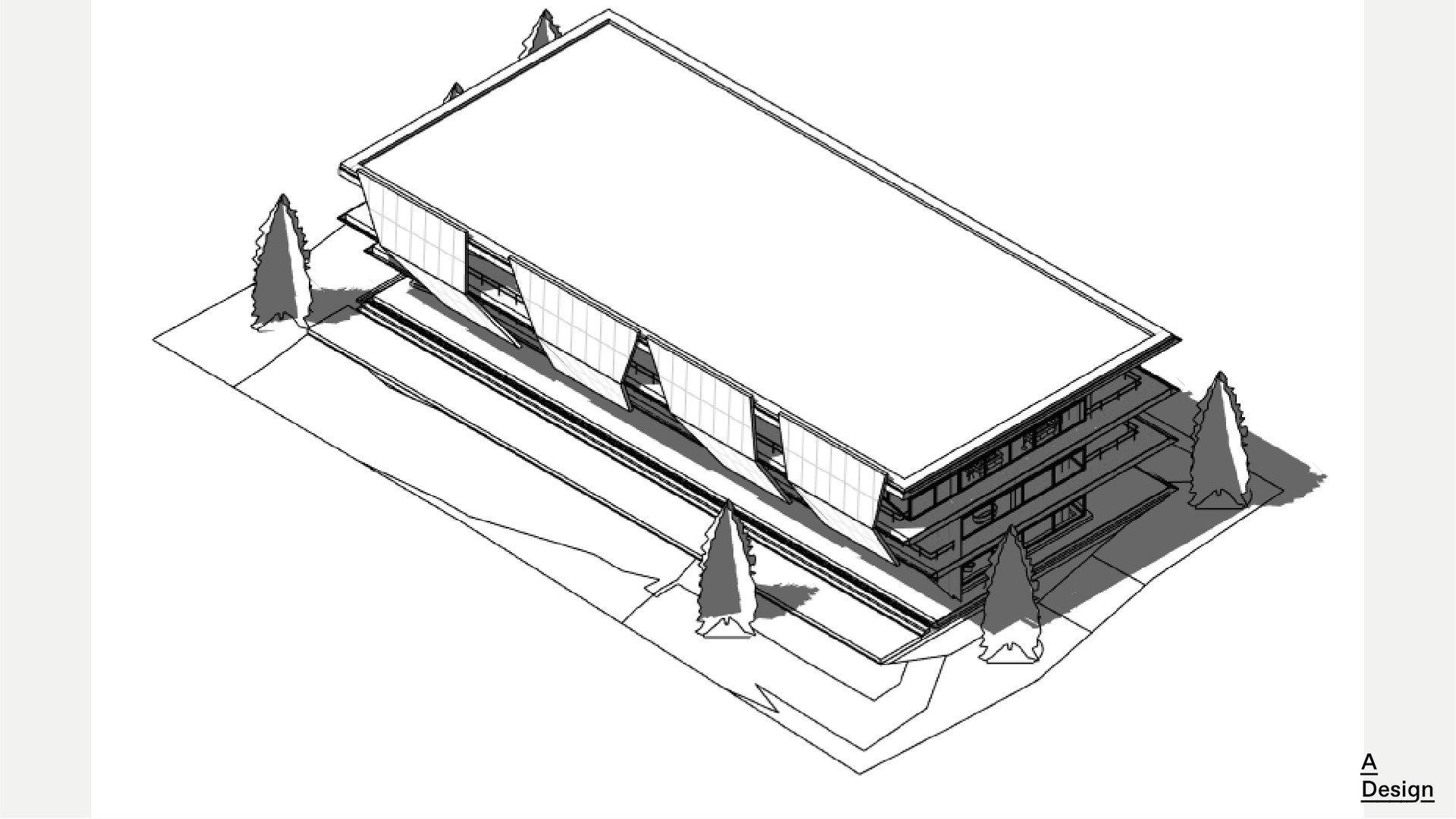 3D Huge House - Revit Model Model - TurboSquid 2017816