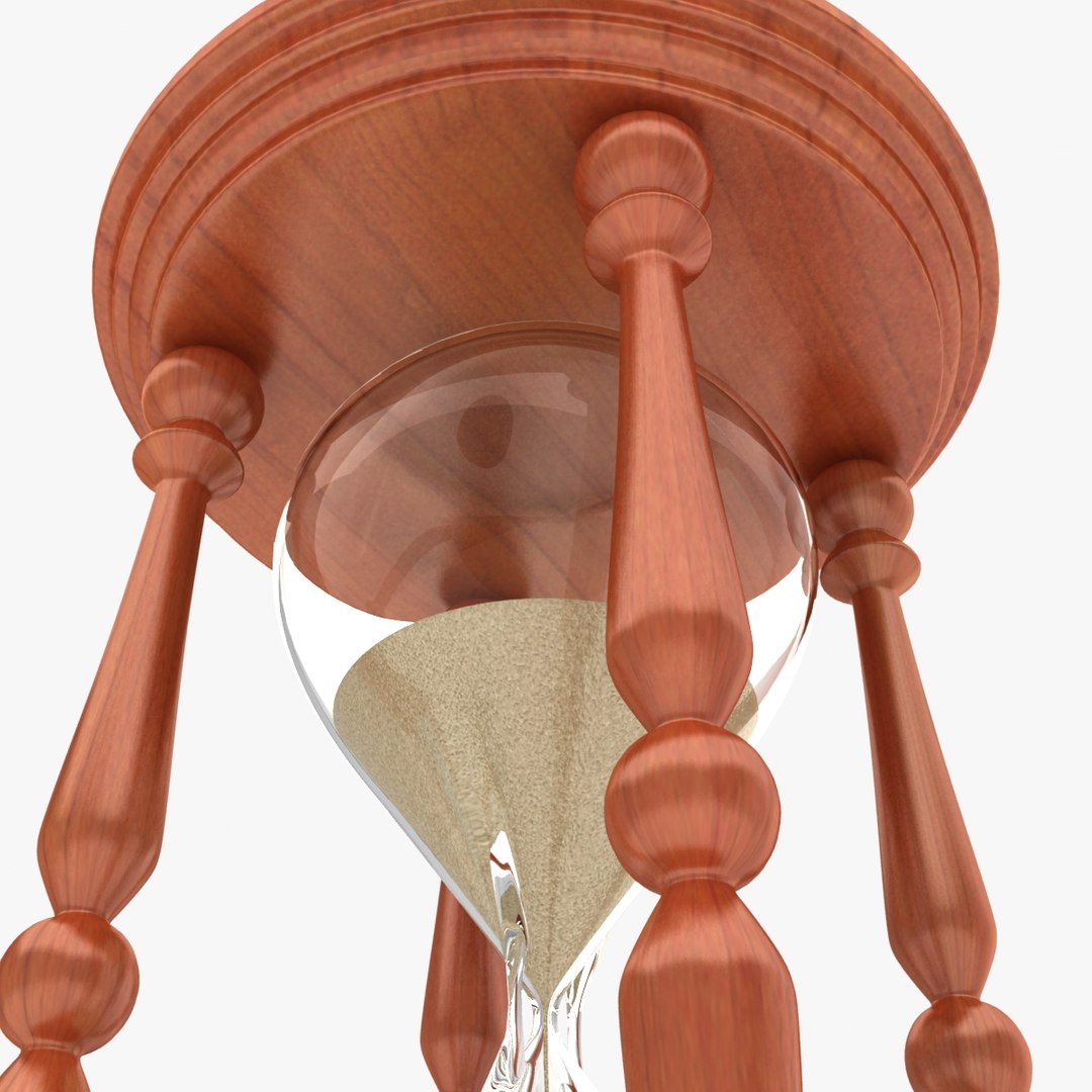 3d realistic hourglass model