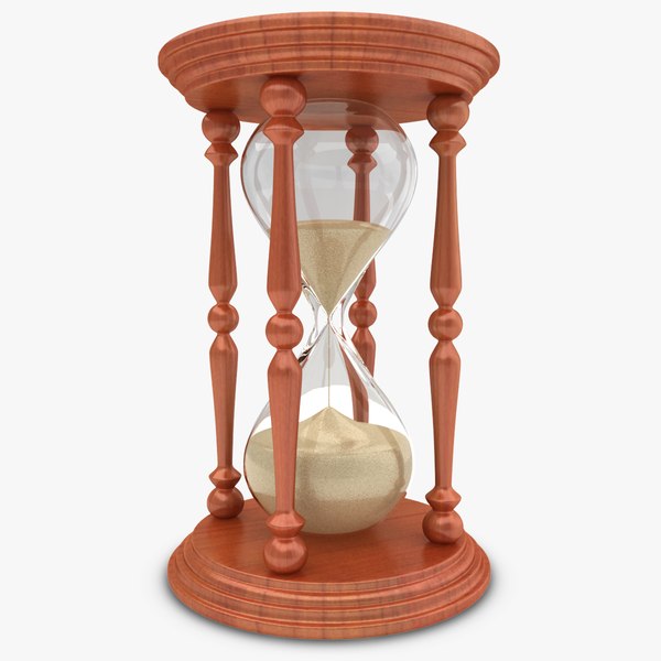 3d realistic hourglass model