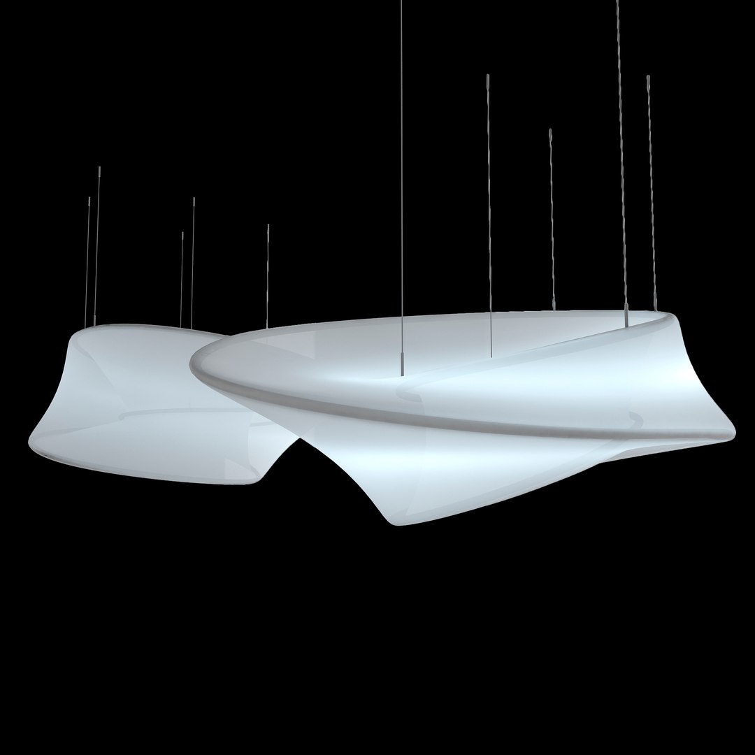 pendant light barrisol ross lovegrove 3d model
