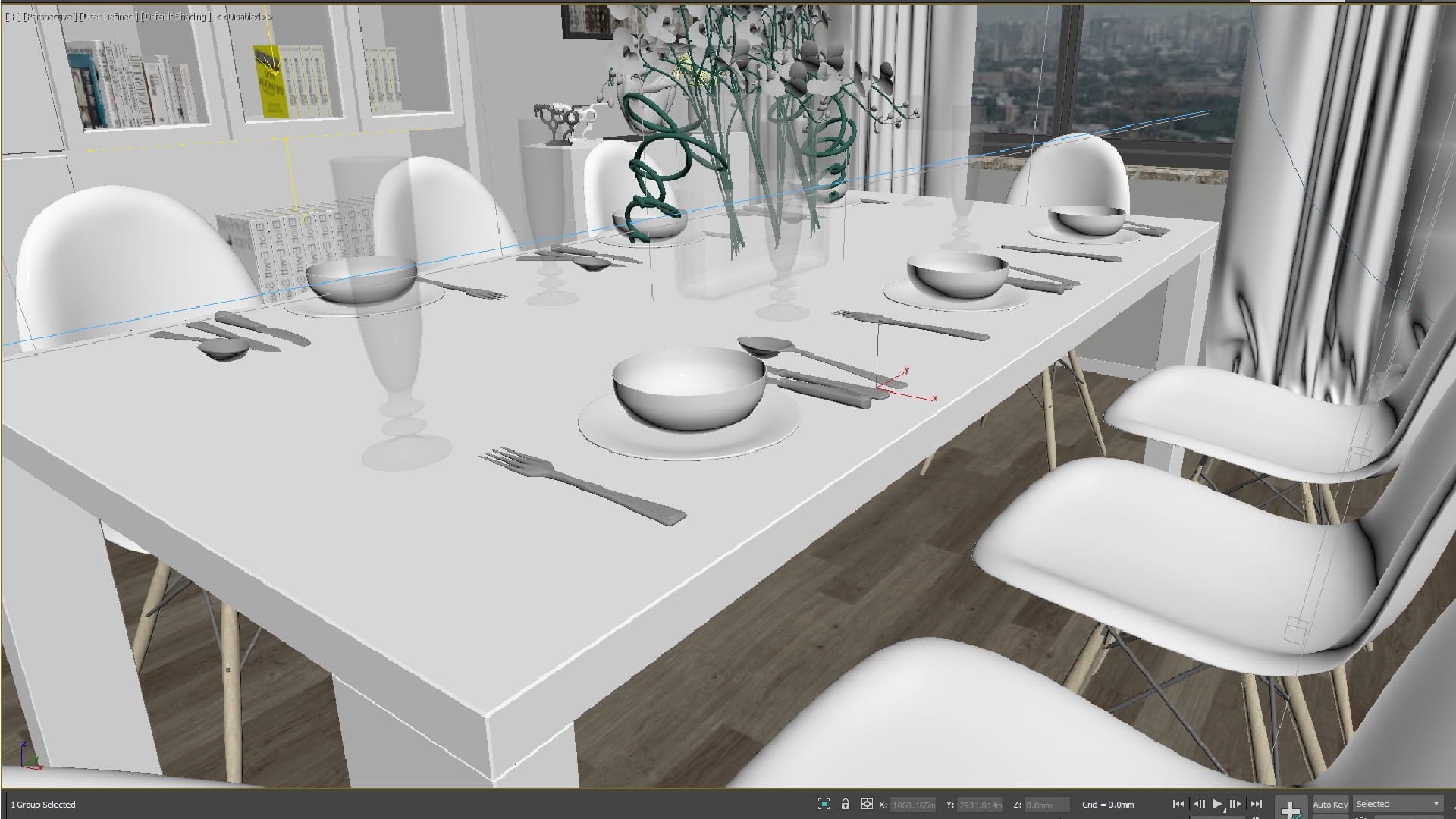 Modern Gray Living Room 3D Model - TurboSquid 2024712