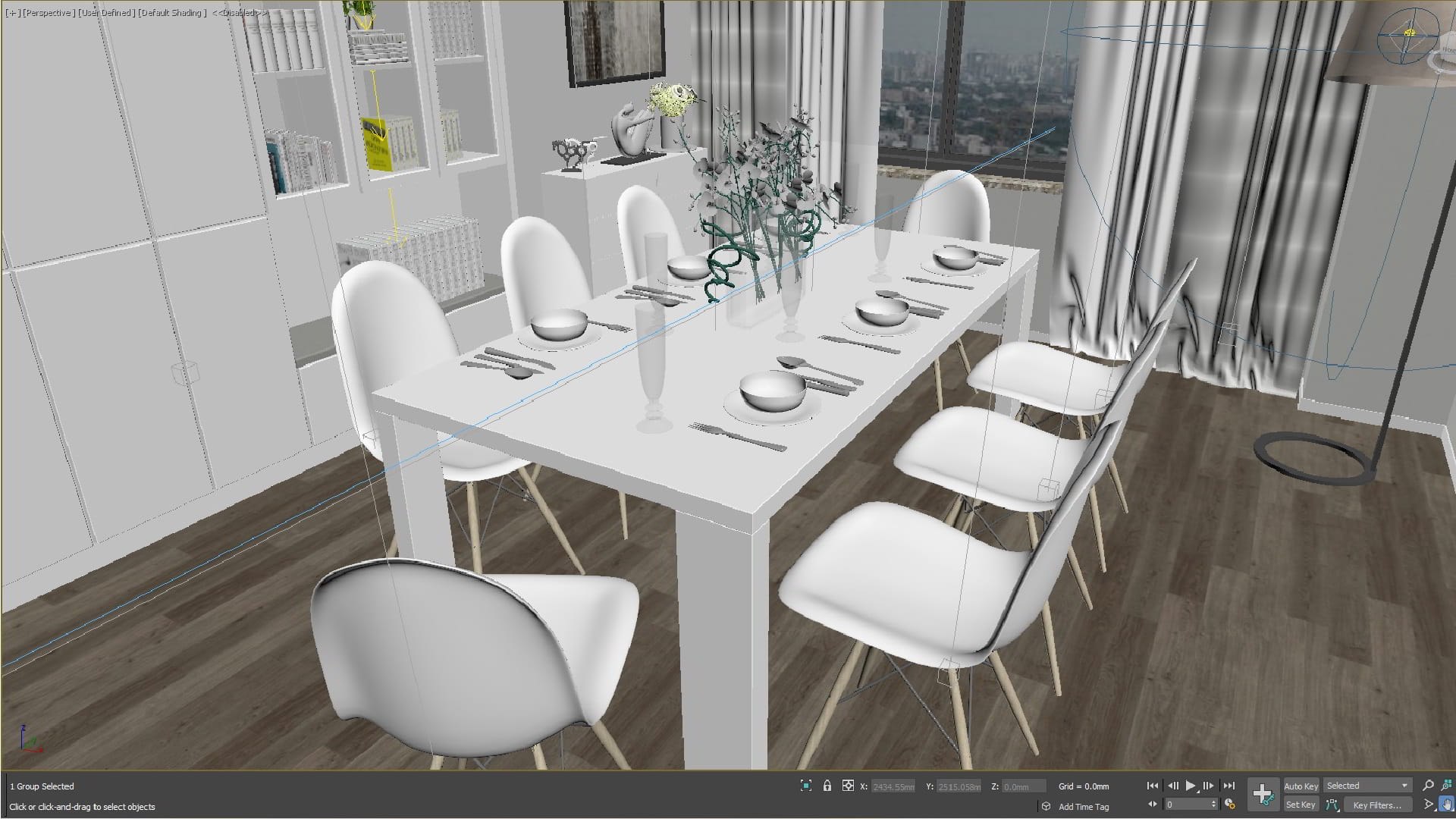 Modern Gray Living Room 3D Model - TurboSquid 2024712