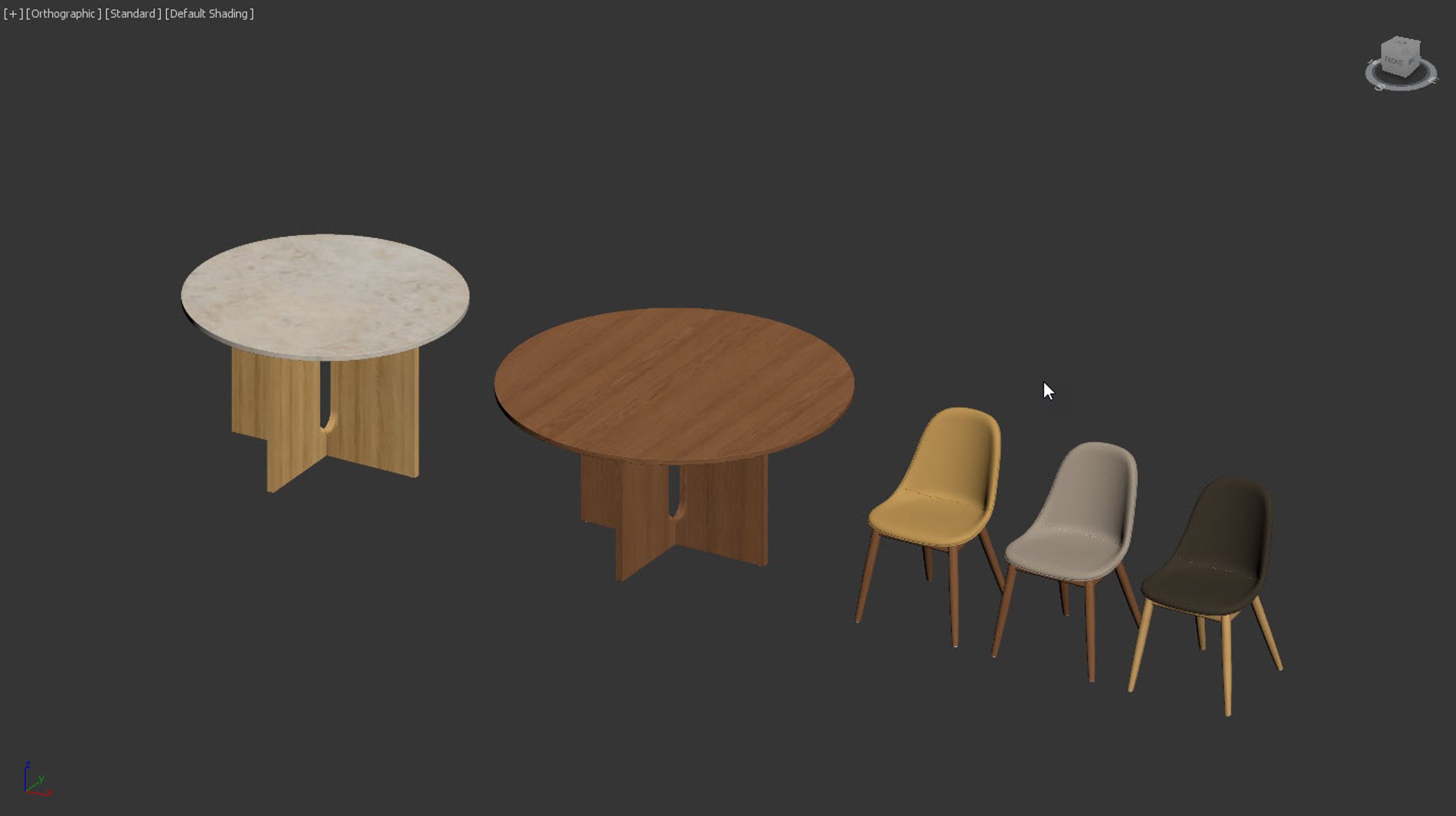 3D menu dinning set model - TurboSquid 1678962