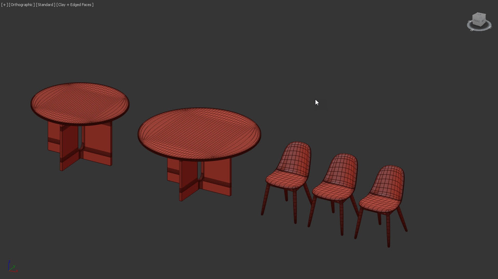 3D menu dinning set model - TurboSquid 1678962