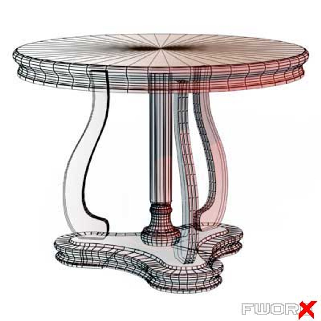 3d Table Model