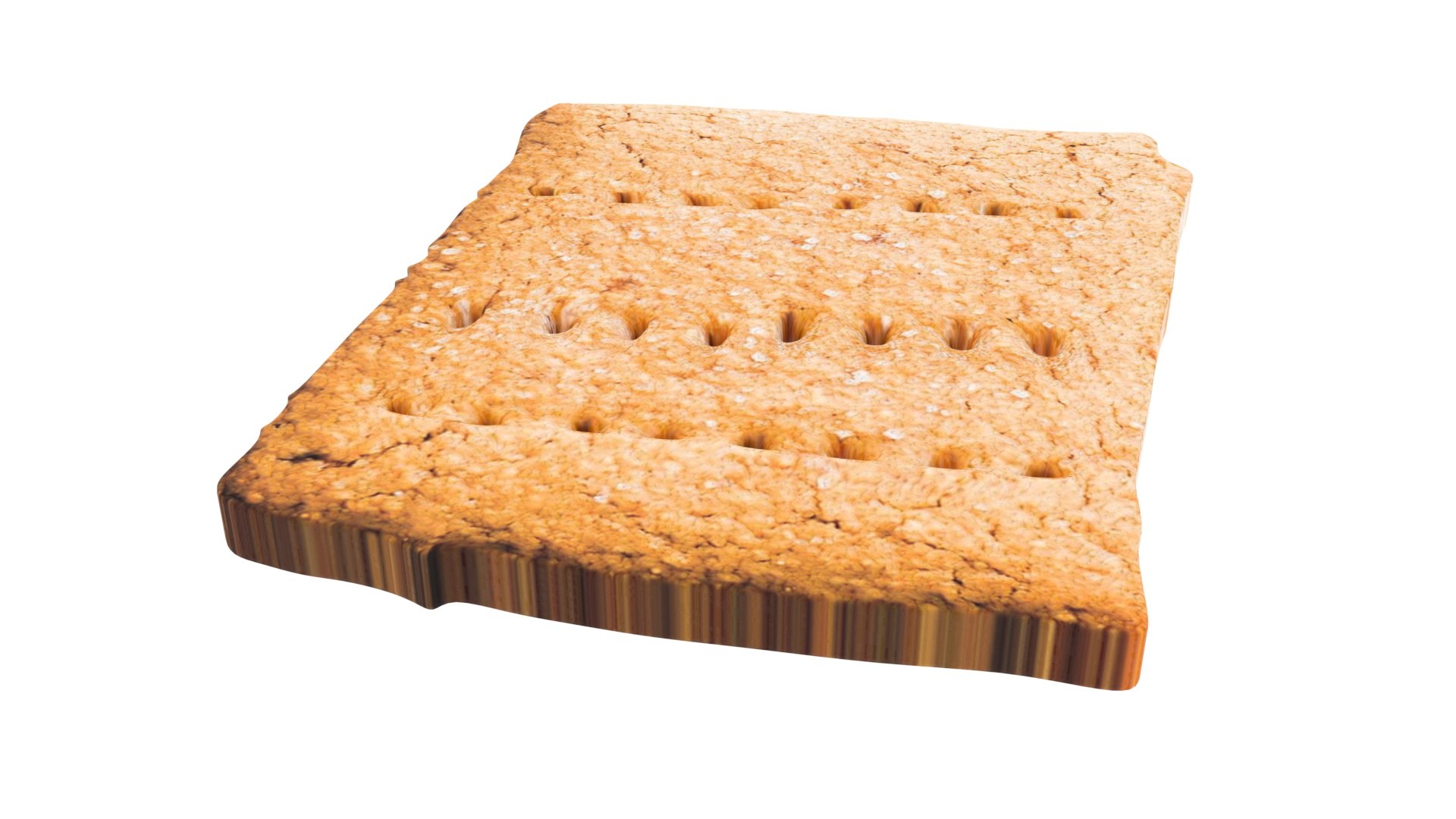 Gluten Free Graham Crackers 3D model - TurboSquid 1891800