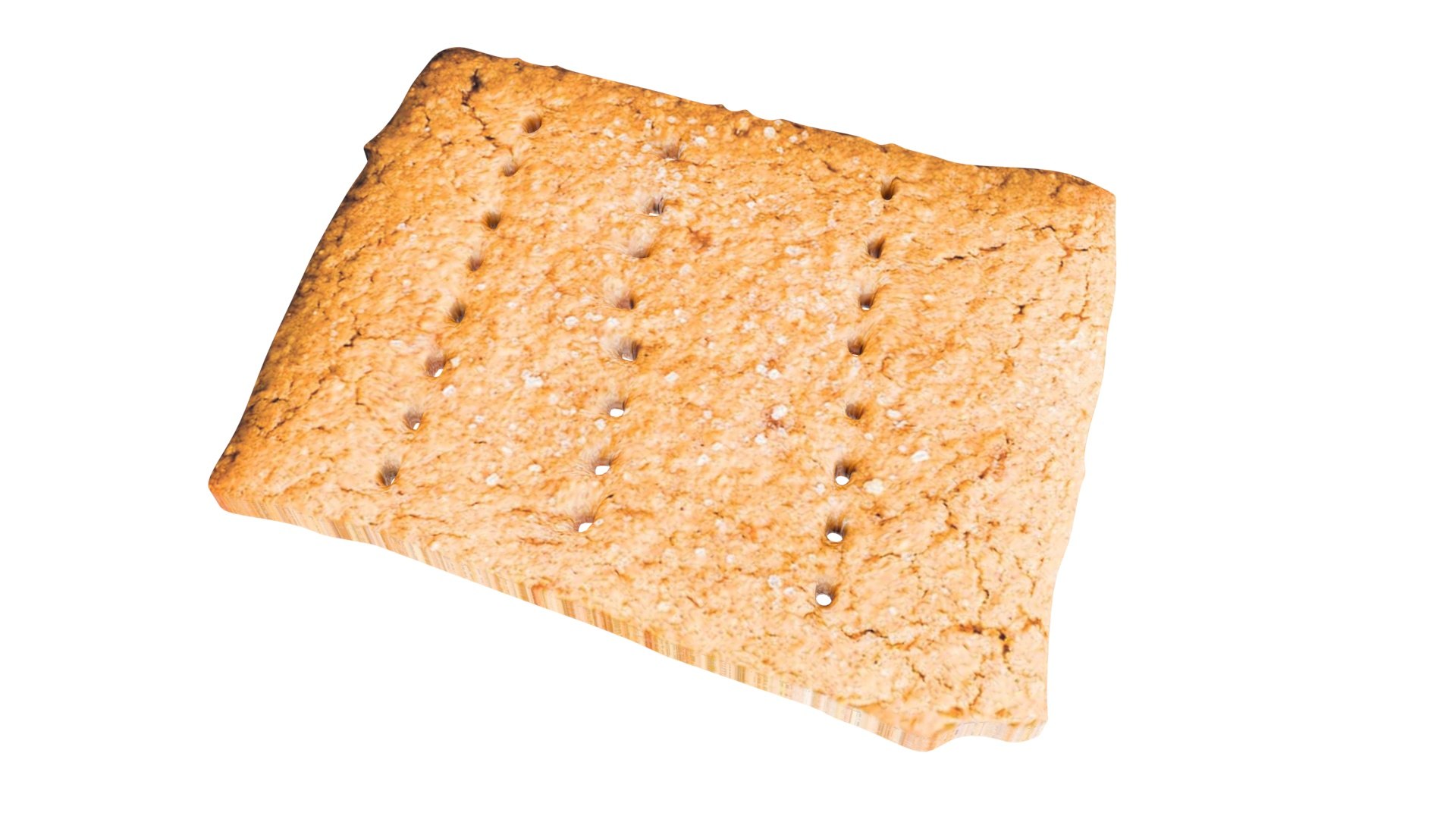 Gluten Free Graham Crackers 3D model - TurboSquid 1891800
