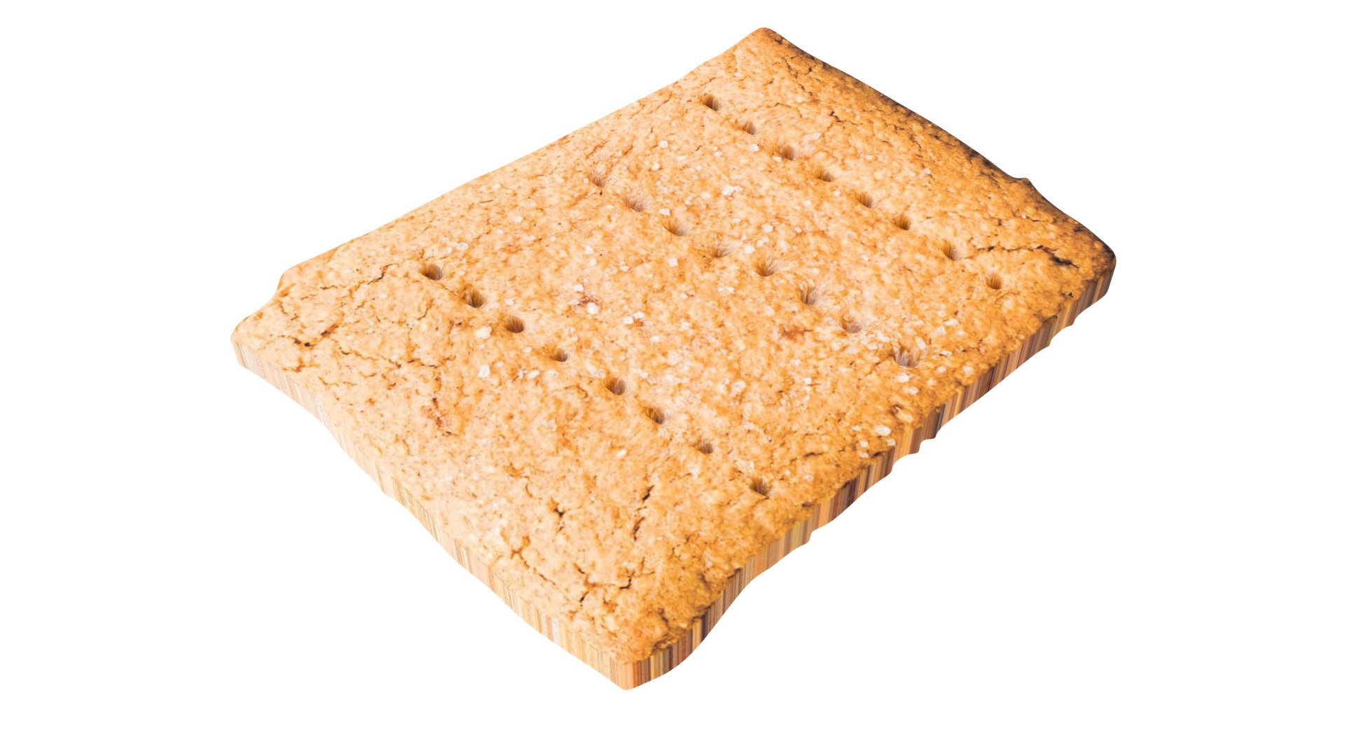 Gluten Free Graham Crackers 3D model - TurboSquid 1891800