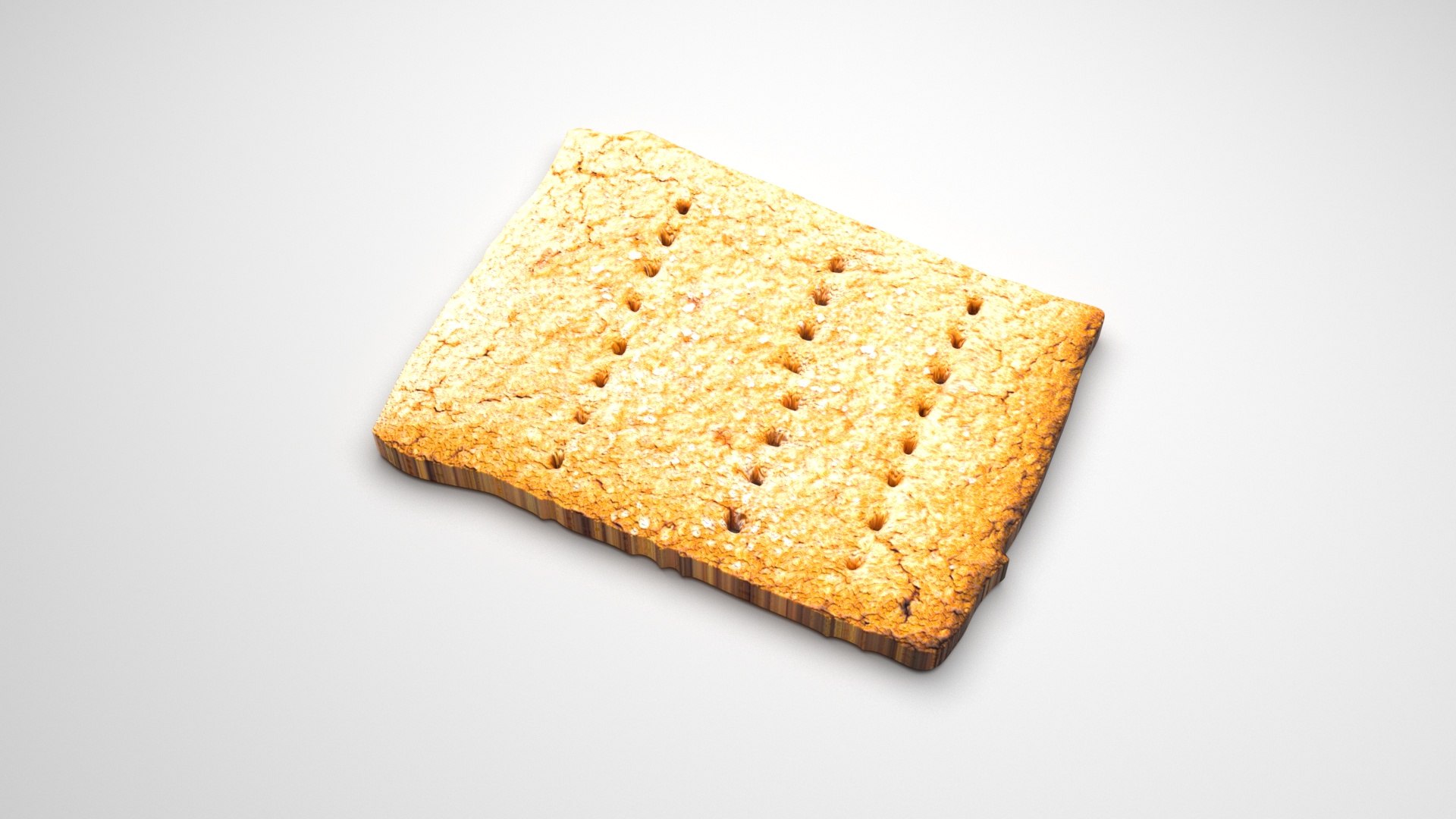 Gluten Free Graham Crackers 3D model - TurboSquid 1891800
