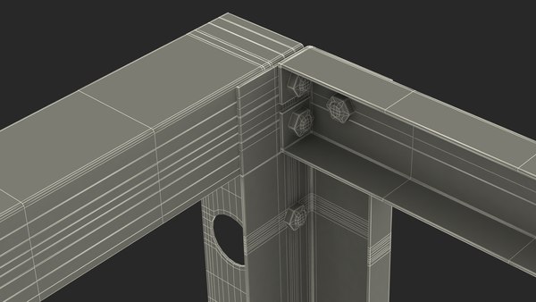 Open Frame Server Rack 44U Empty 3D model - TurboSquid 1848972