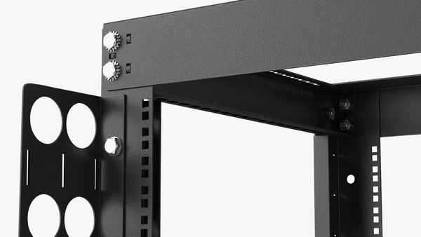 modelo 3d Bastidor de servidor de marco abierto 44U vacío - TurboSquid ...