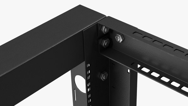 modelo 3d Bastidor de servidor de marco abierto 44U vacío - TurboSquid ...