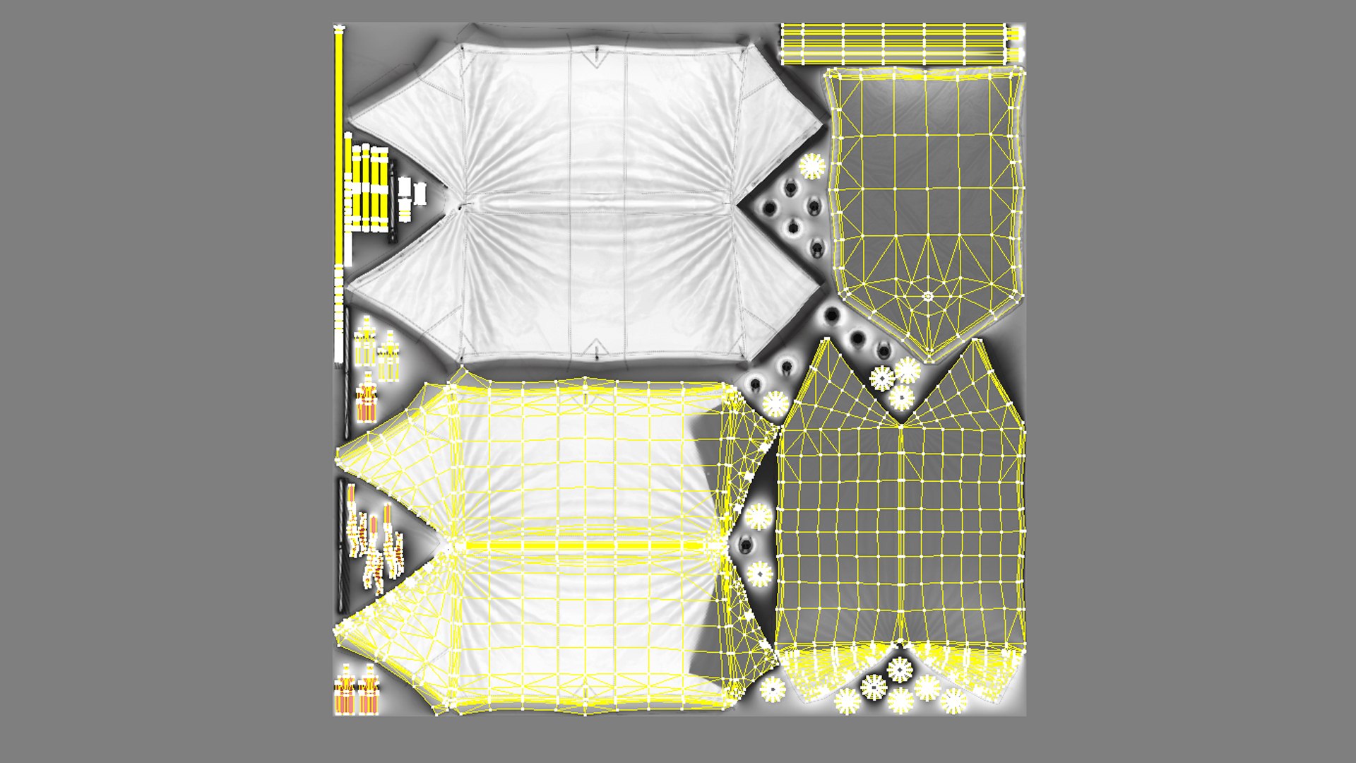 3D Military Tent WWII TwoSleeping Open Vr2 - TurboSquid 2075125