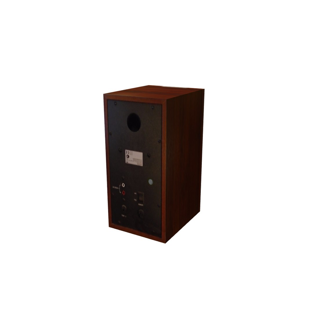 Speaker Model - TurboSquid 1203682
