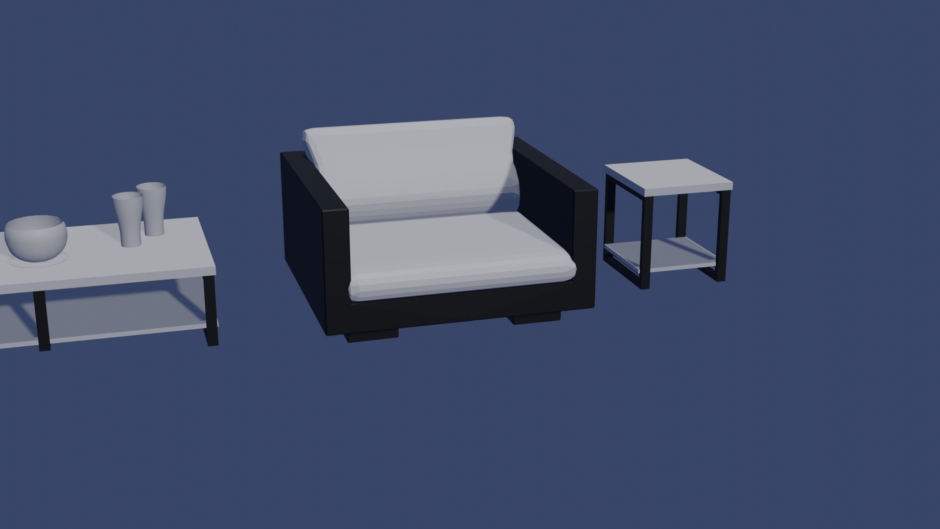Low Poly Living Room Essentials Vol1 3D Model - TurboSquid 1917756