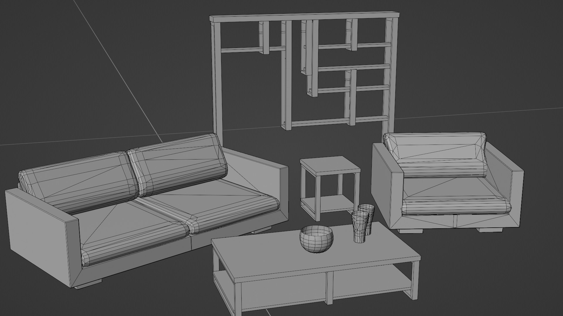 Low Poly Living Room Essentials Vol1 3D Model - TurboSquid 1917756