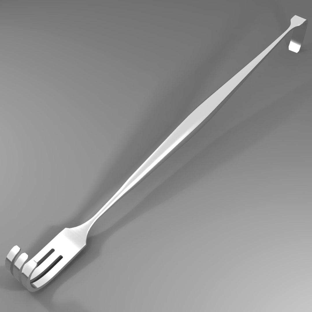 3d Medical Instrument Senn Miller Model