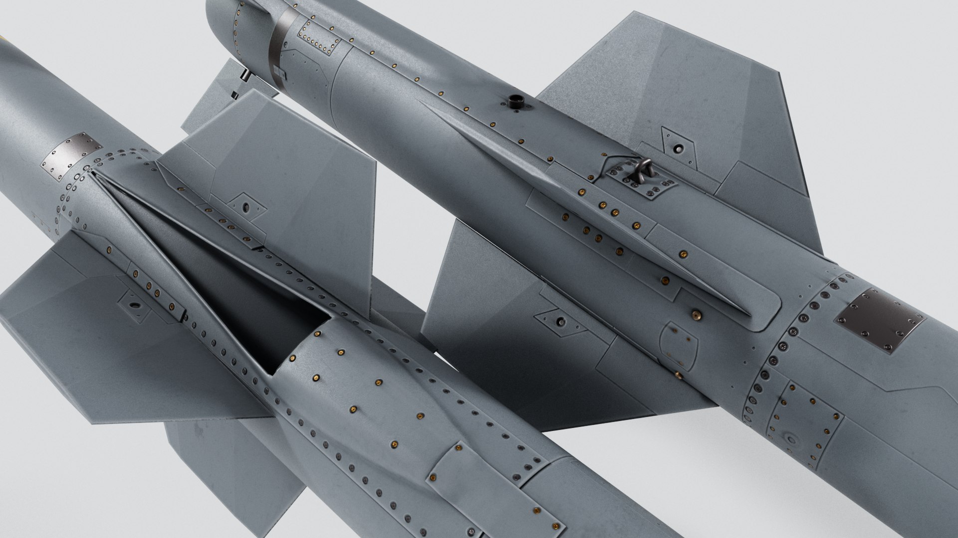 AGM-84D Harpoon Missile Model 3D Model - TurboSquid 2155739