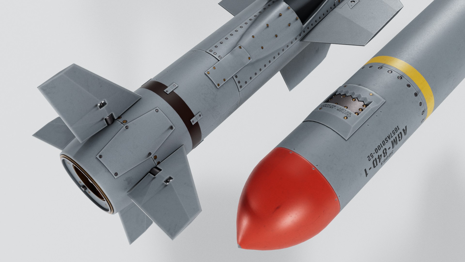 AGM-84D Harpoon Missile Model 3D Model - TurboSquid 2155739