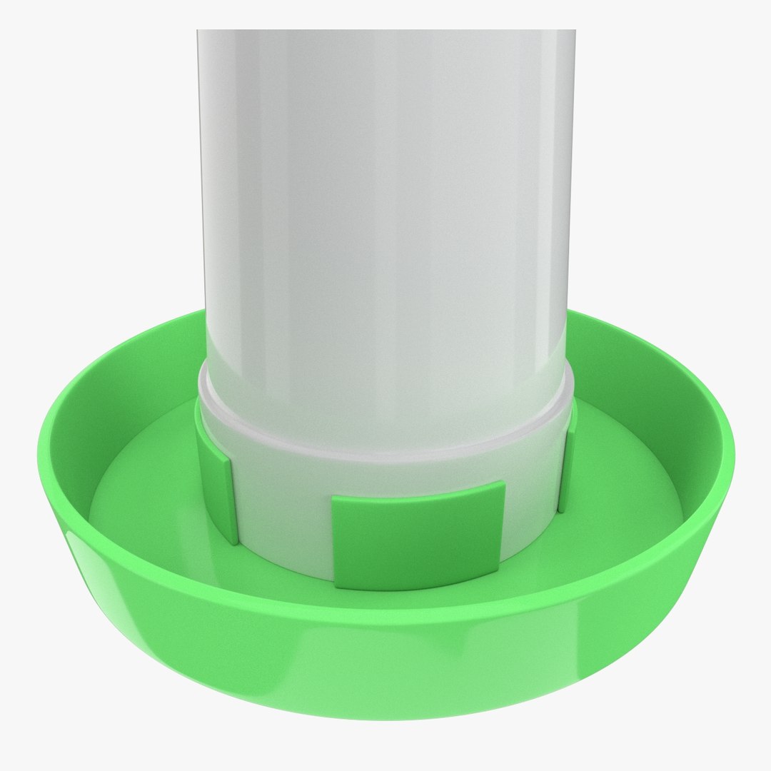 3d Chicken Feeder Model