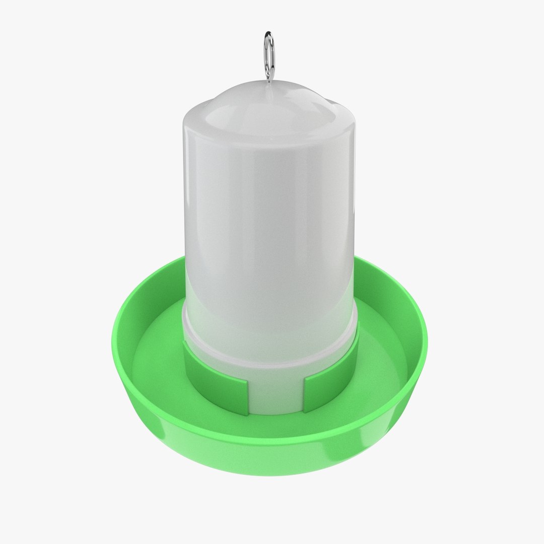 3d Chicken Feeder Model