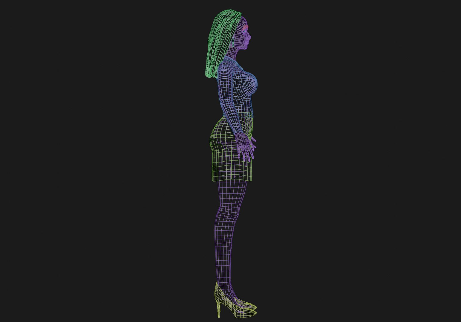 3D Pretty Black Woman V29059 - TurboSquid 2260398
