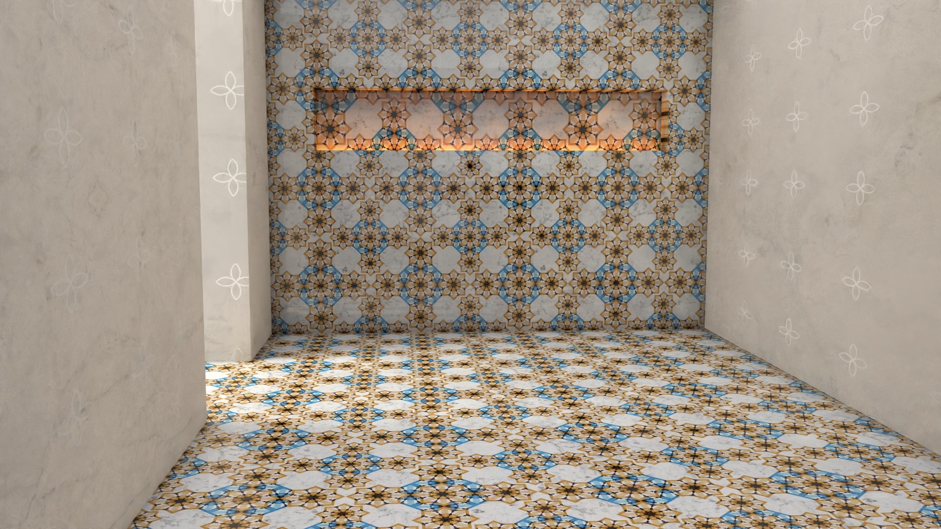 3D Model Texture PBR 8K Floor Tiles C4D Physical Render 0063 ...