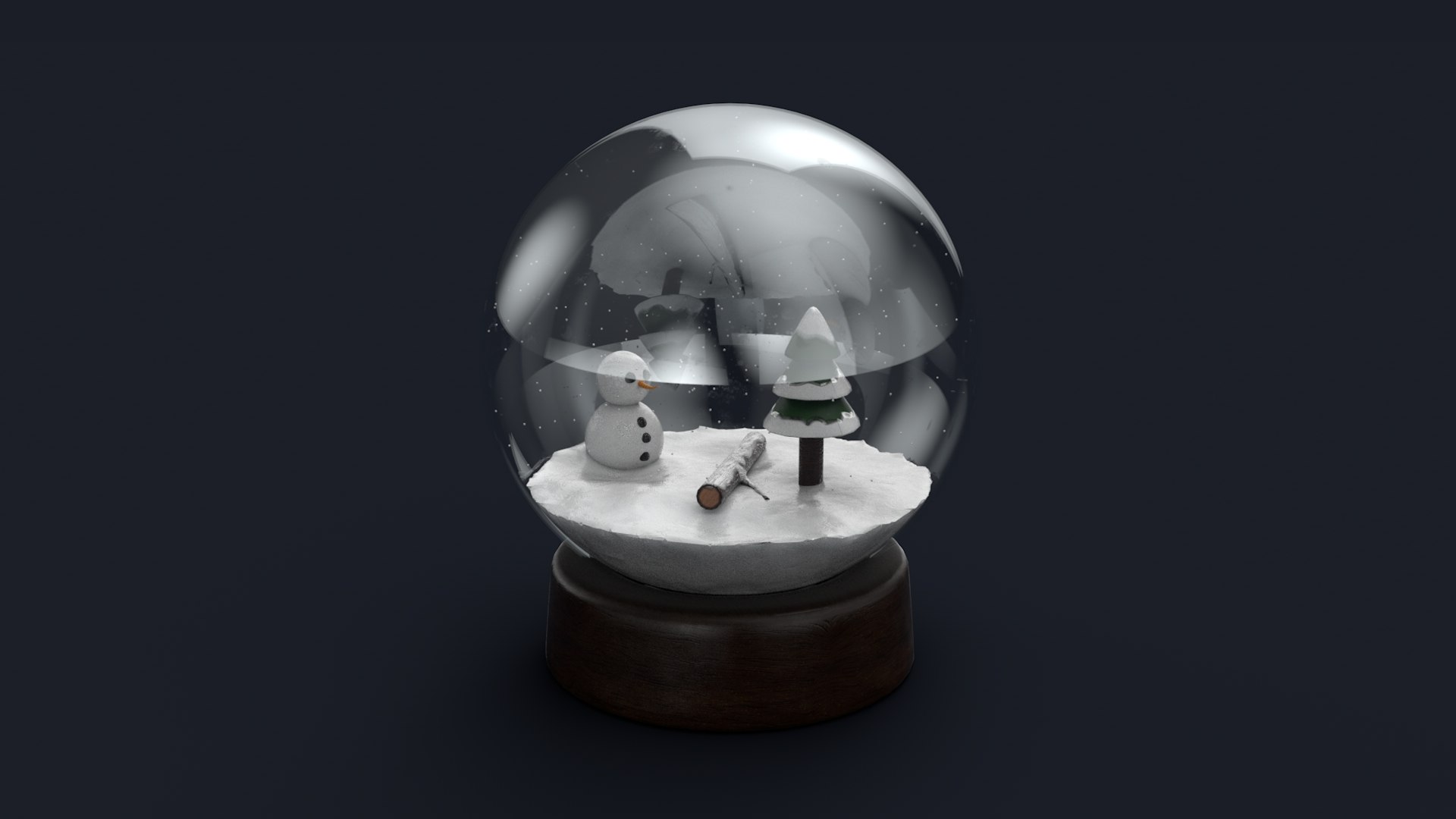 3D Snowglobe Model - TurboSquid 1846412