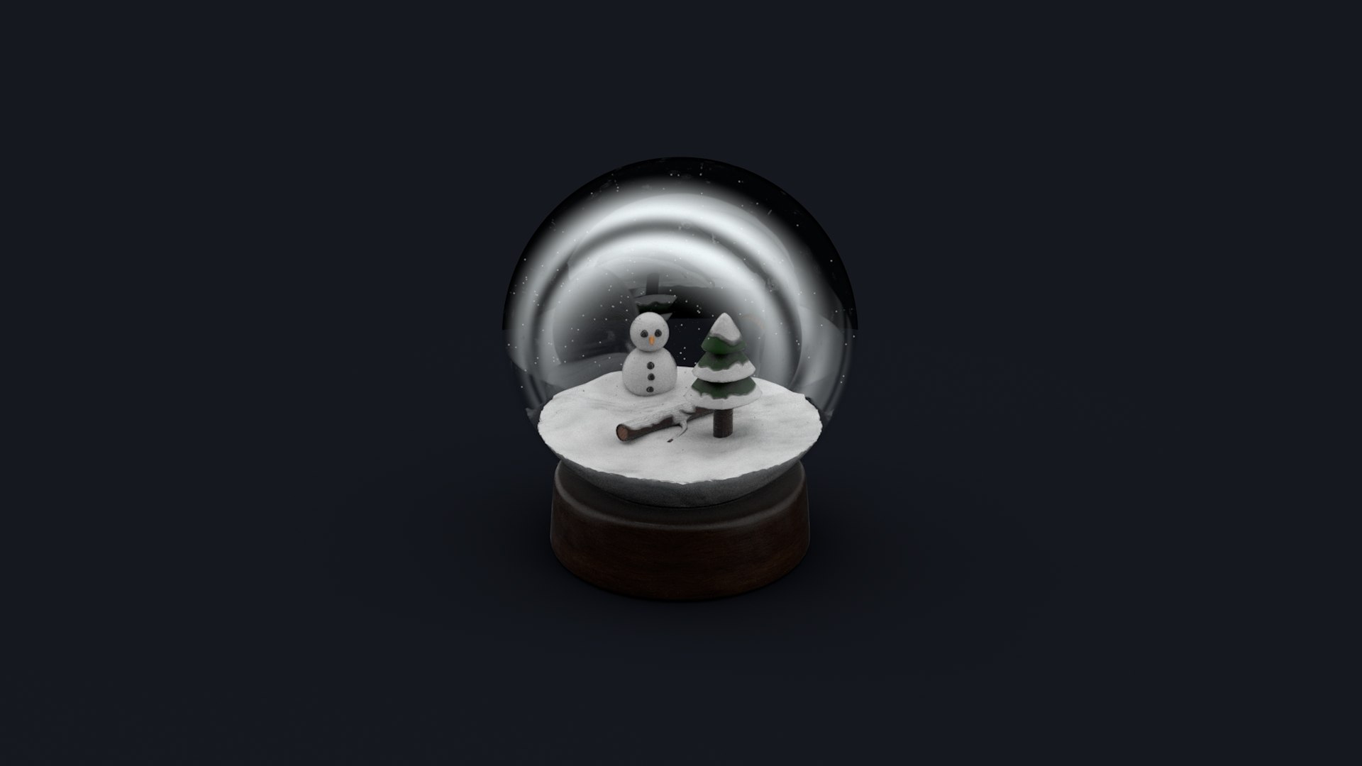 3D Snowglobe Model - TurboSquid 1846412