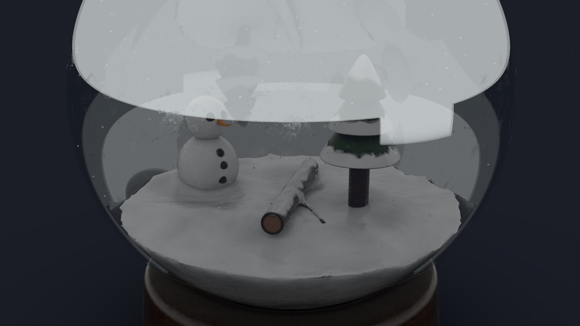 3D Snowglobe Model - TurboSquid 1846412
