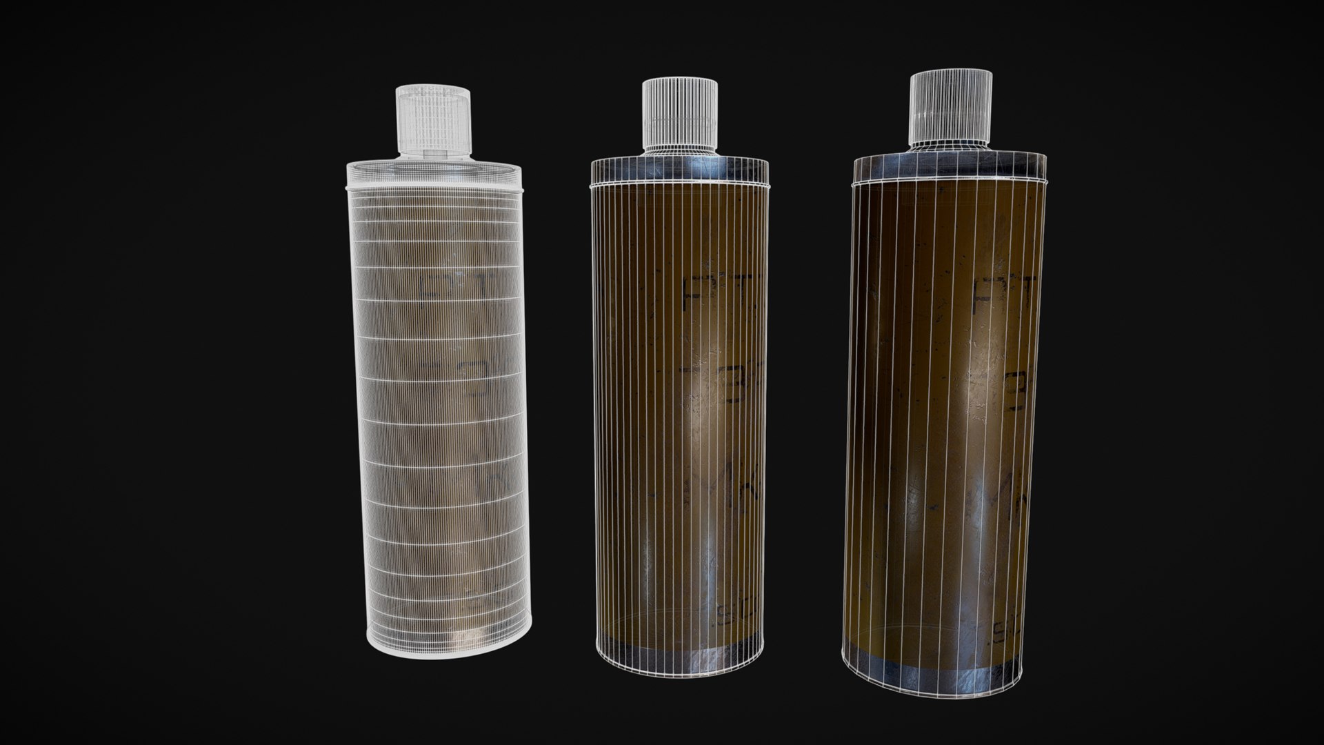 British WW2 Explosives Pack 3D Model - TurboSquid 2352683