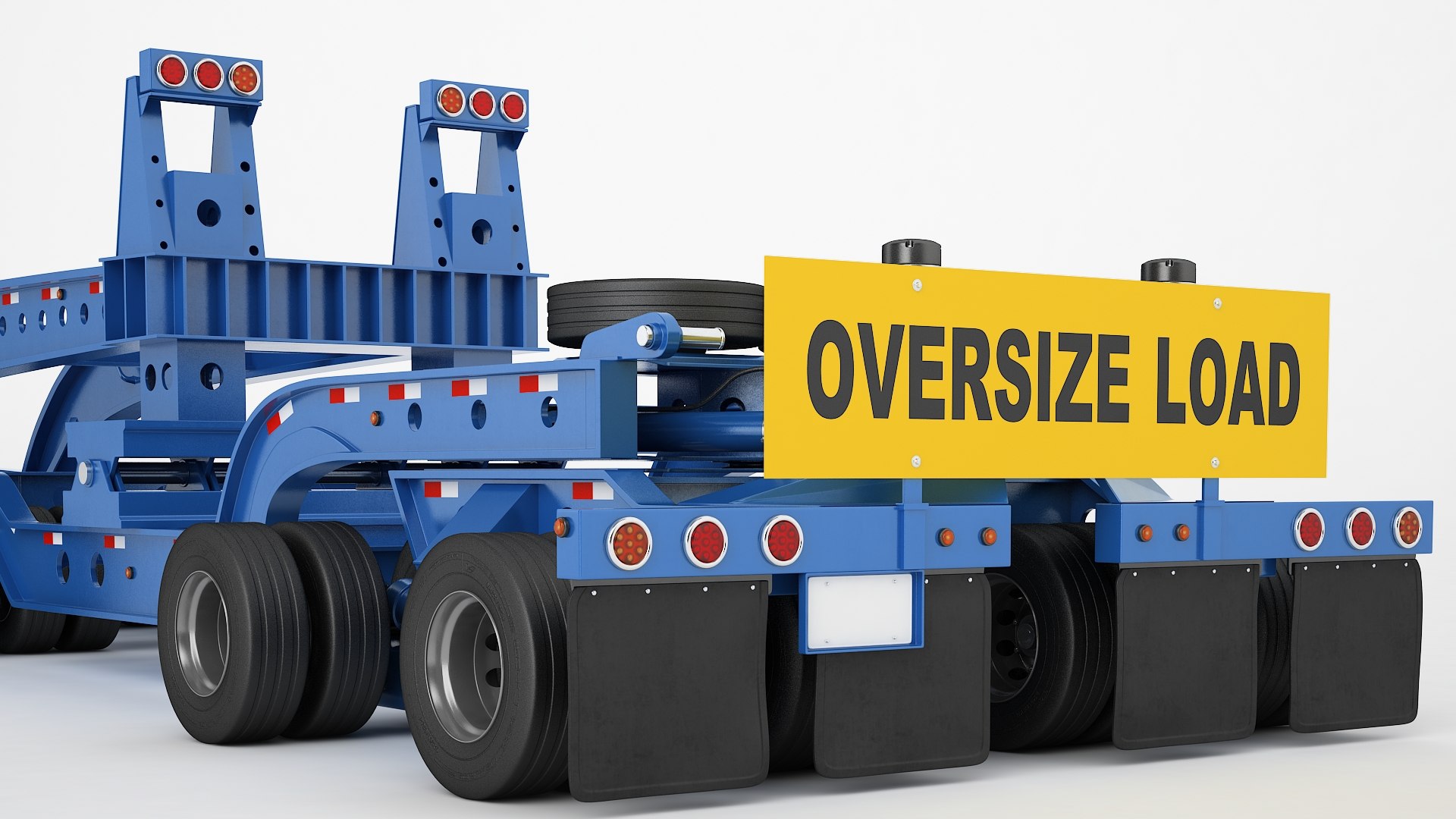 Transformer Superload Trailer 04 3D - TurboSquid 2000281