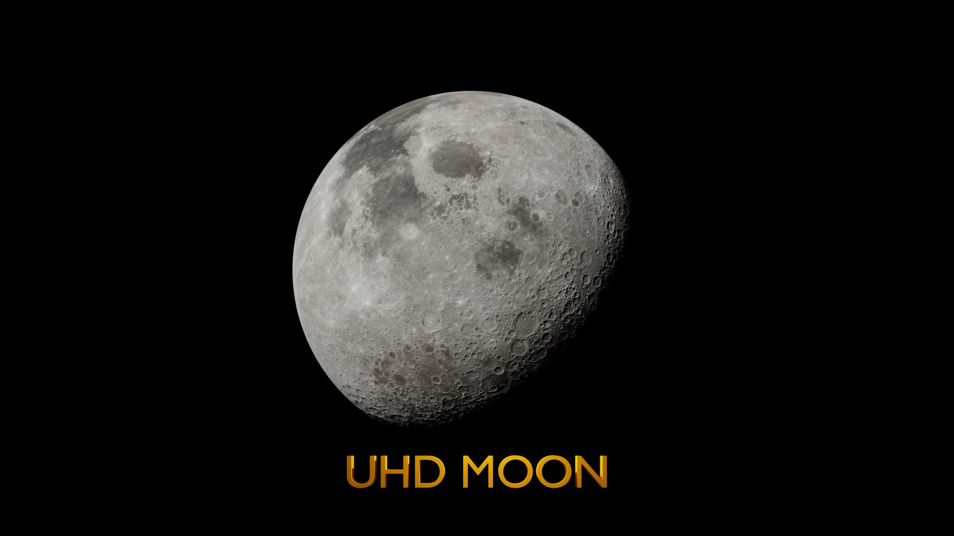 3D UHD Moon 27K Model - TurboSquid 1834080