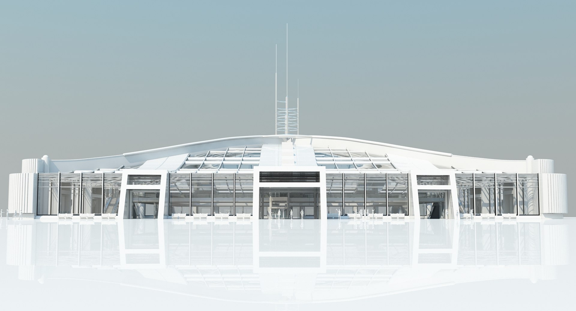 Max Large Architectural Structure 2