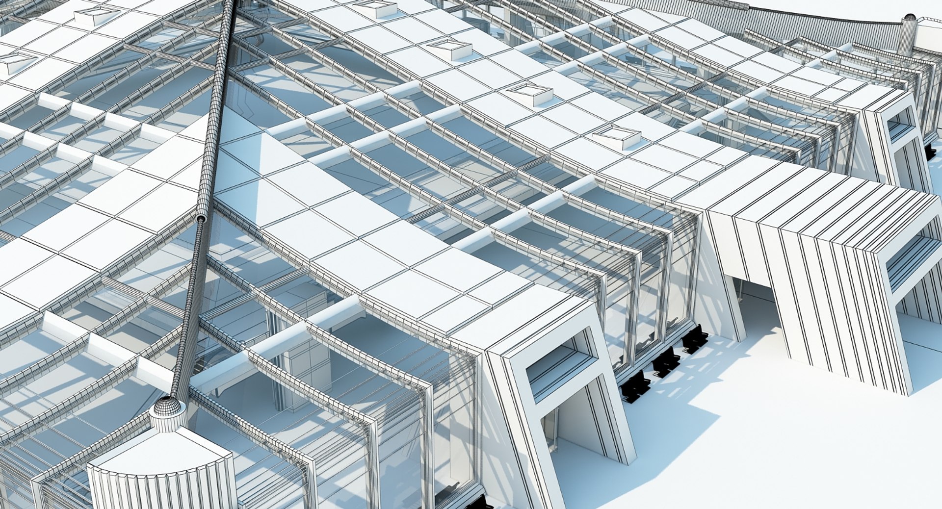 Max Large Architectural Structure 2