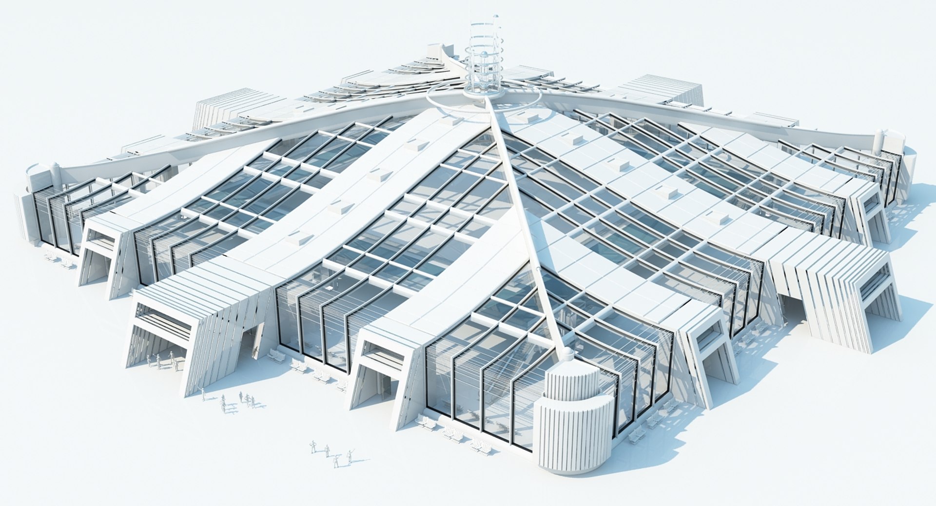 Max Large Architectural Structure 2