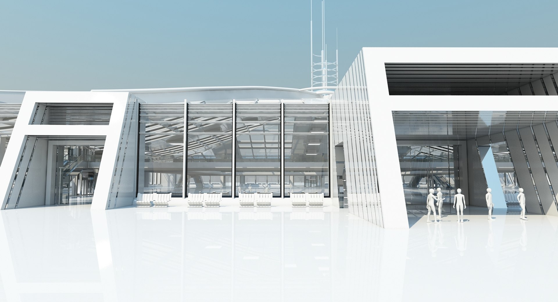 Max Large Architectural Structure 2