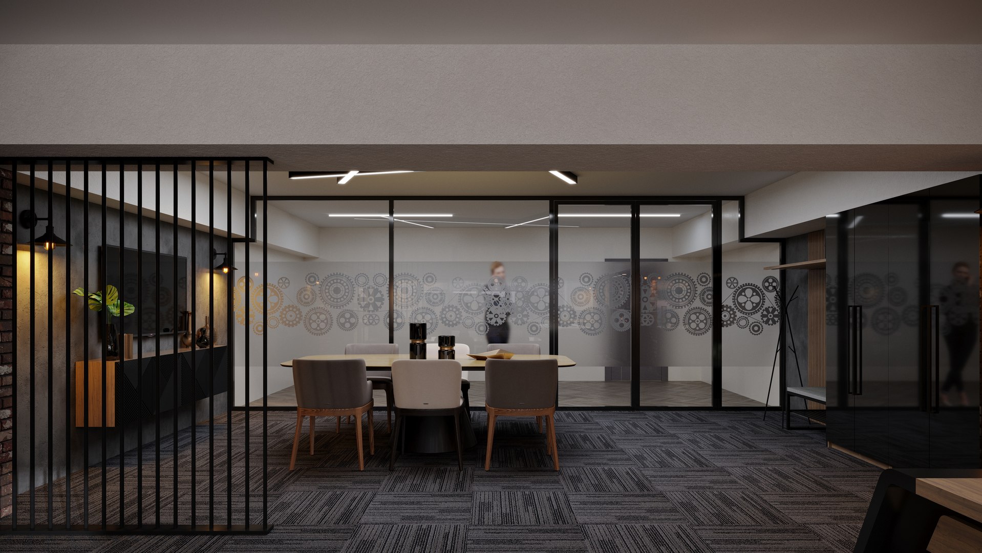 3D Office interior design - TurboSquid 1878062